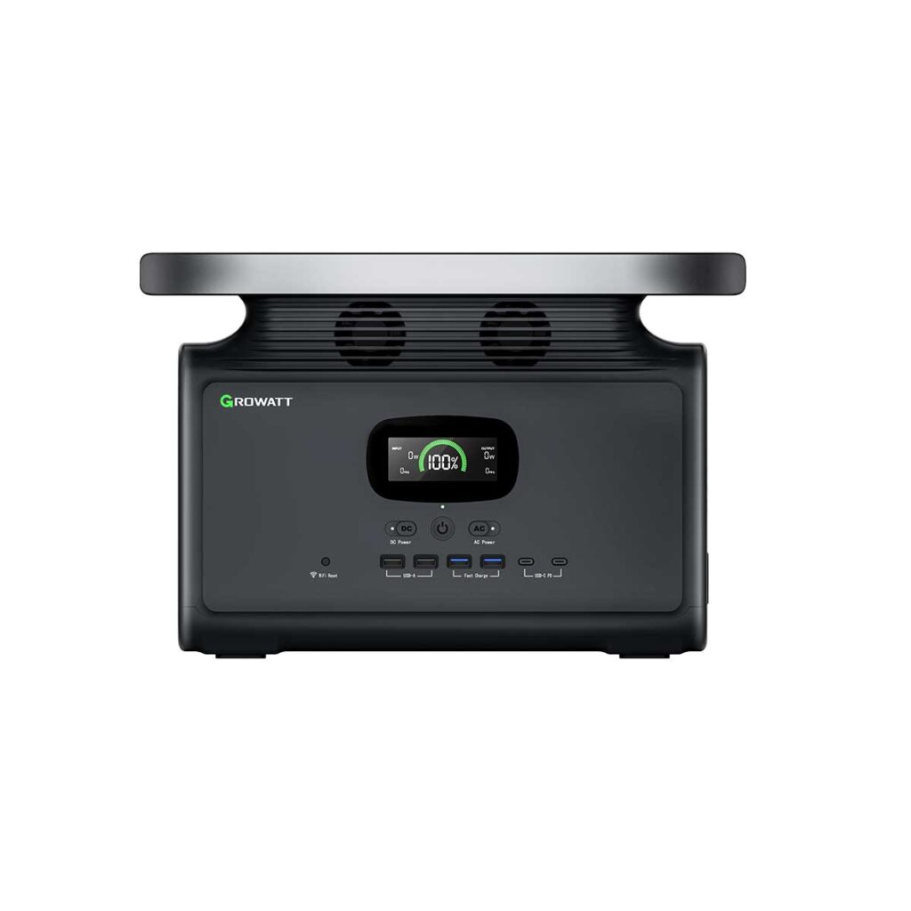 Growatt Portable Power Plant Infinity 1500 - Go Solar Australia